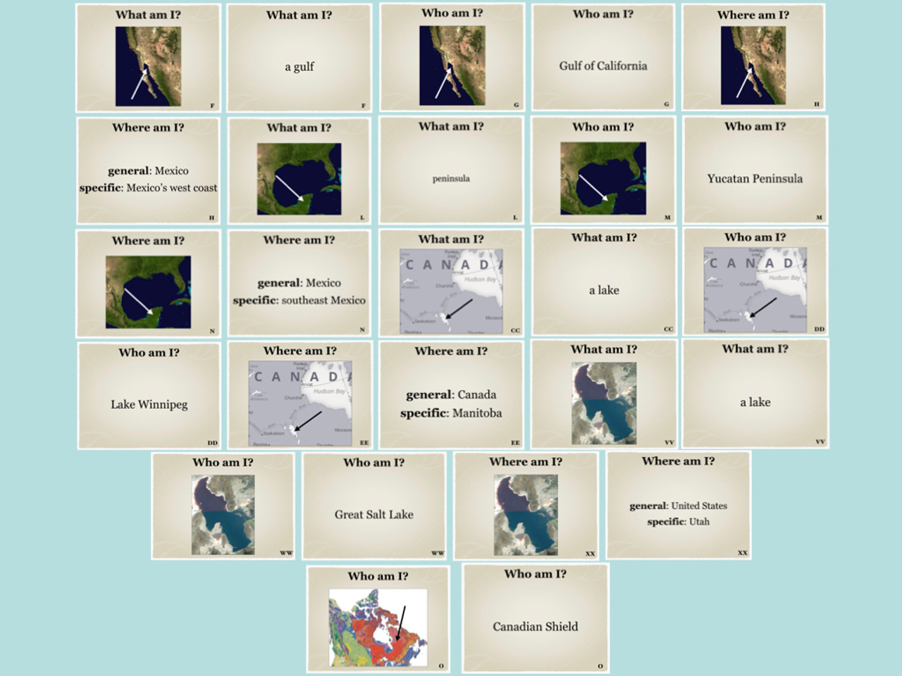 Physical Geography Review Game Bundle