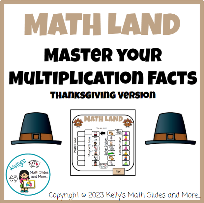Thanksgiving Multiplication and Division Bundle - Amped Up Learning
