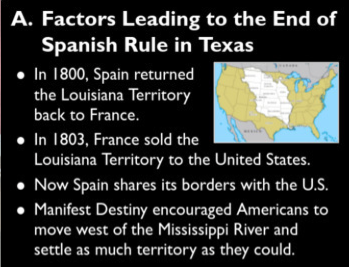 End of Spanish Rule in Texas Notes - Amped Up Learning