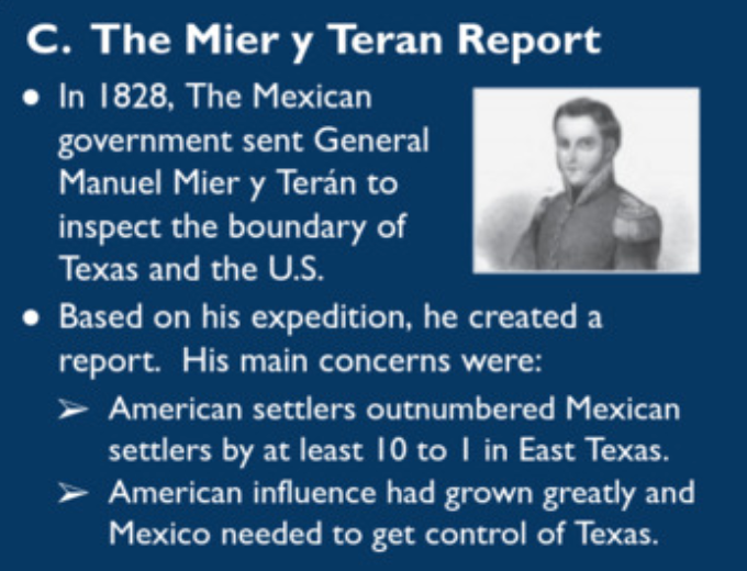 Causes of the Texas Revolution Notes - Amped Up Learning