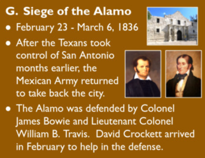 Battles and Events of the Texas Revolution Notes - Amped Up Learning