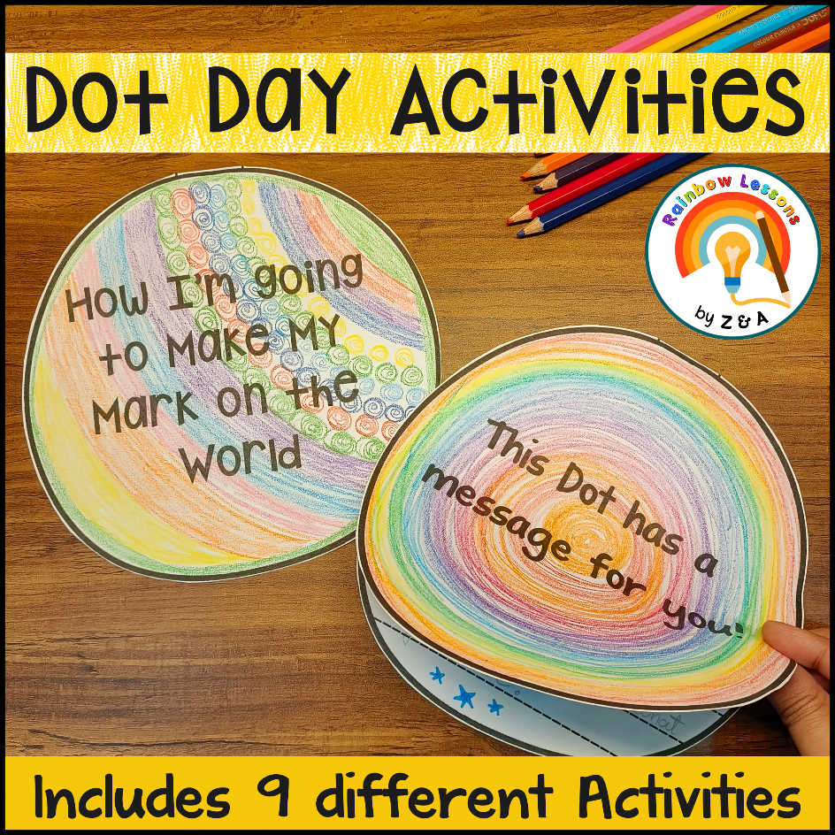 International Dot Day Activities | Dot Day Kindergarten | Dot Day ...
