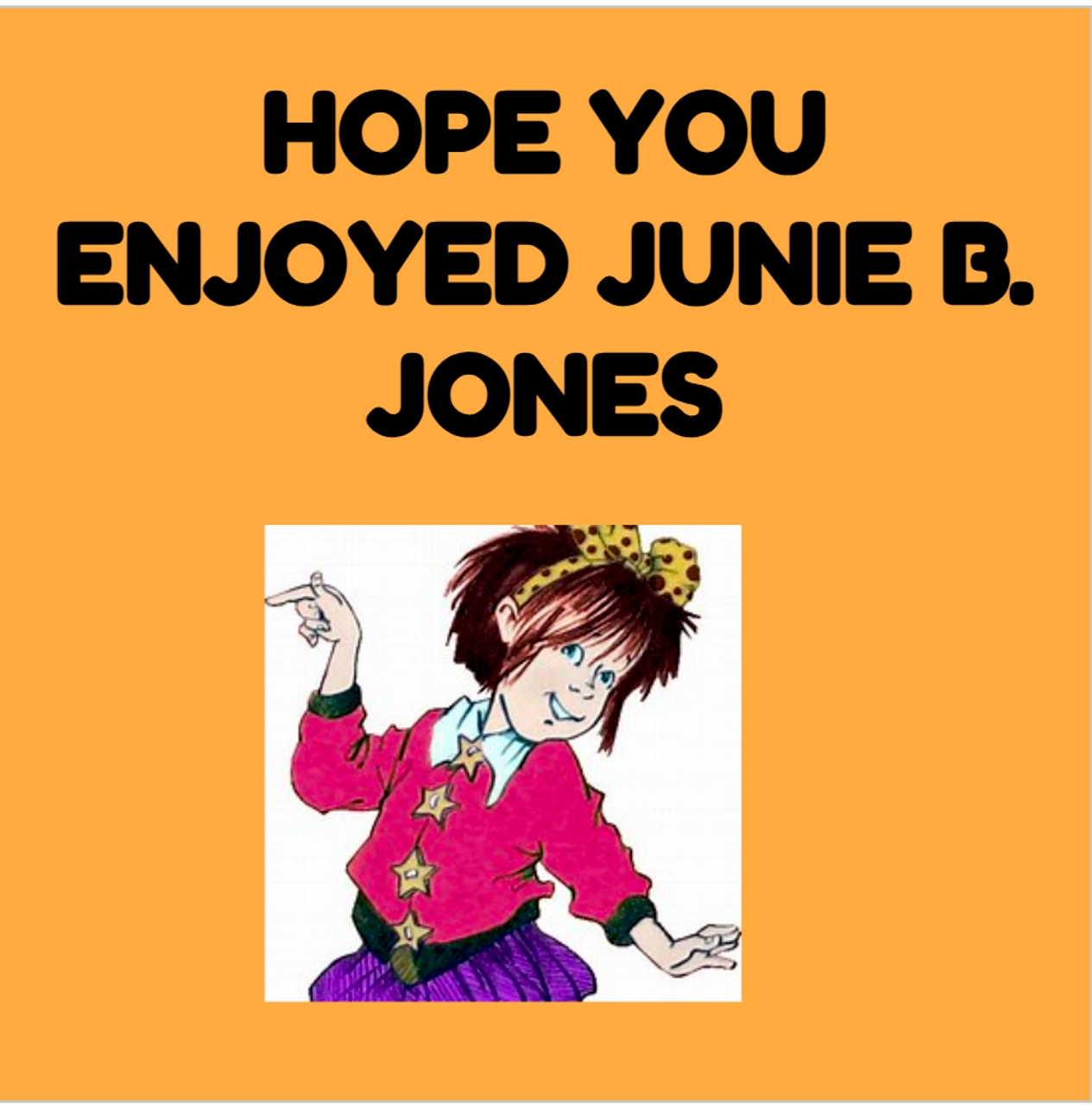 junie b jones coloring pages free