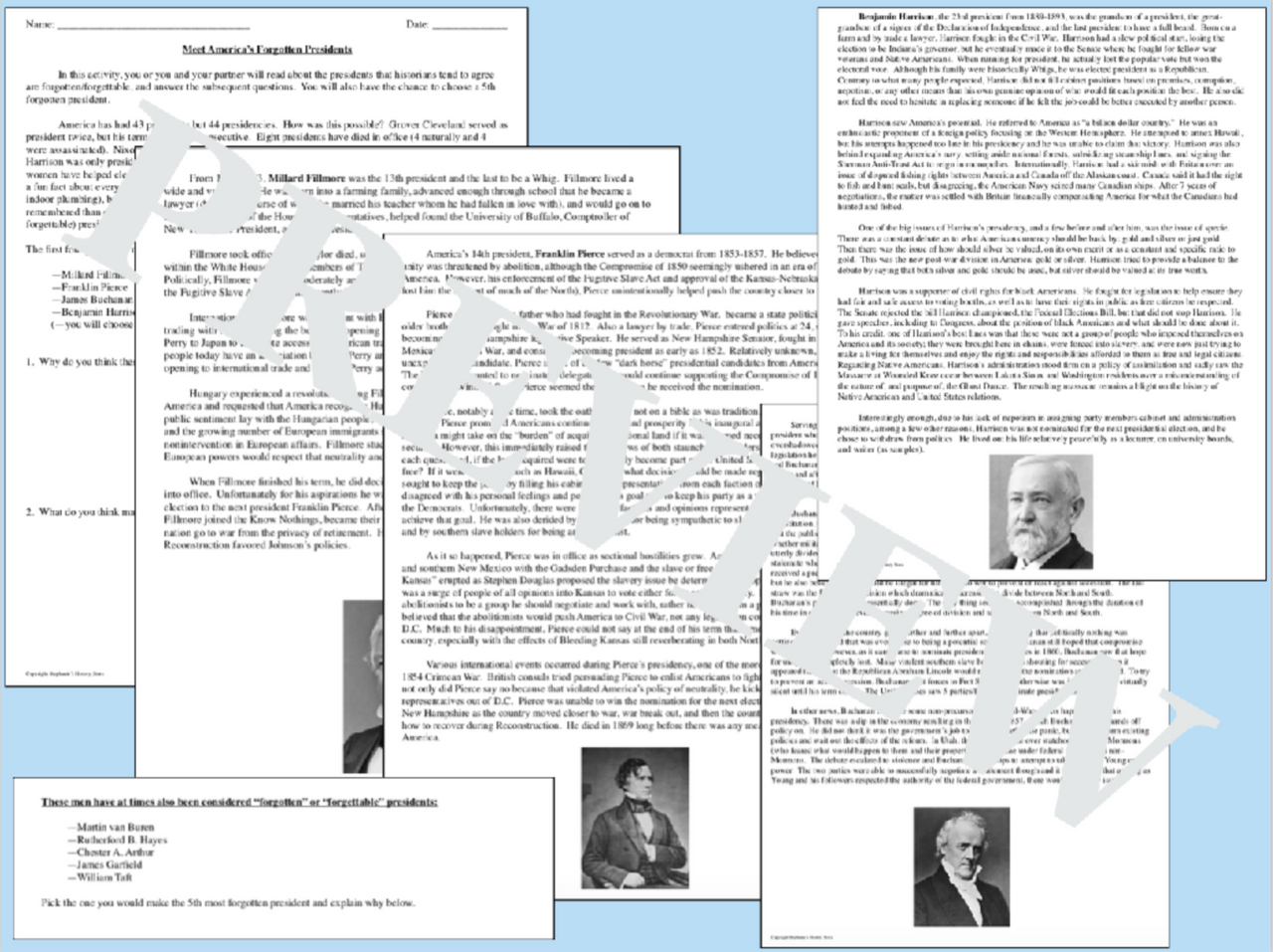 Presidents' Day Bundle