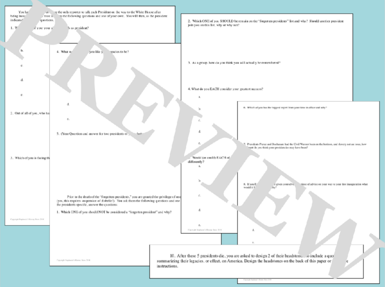 Presidents' Day Bundle