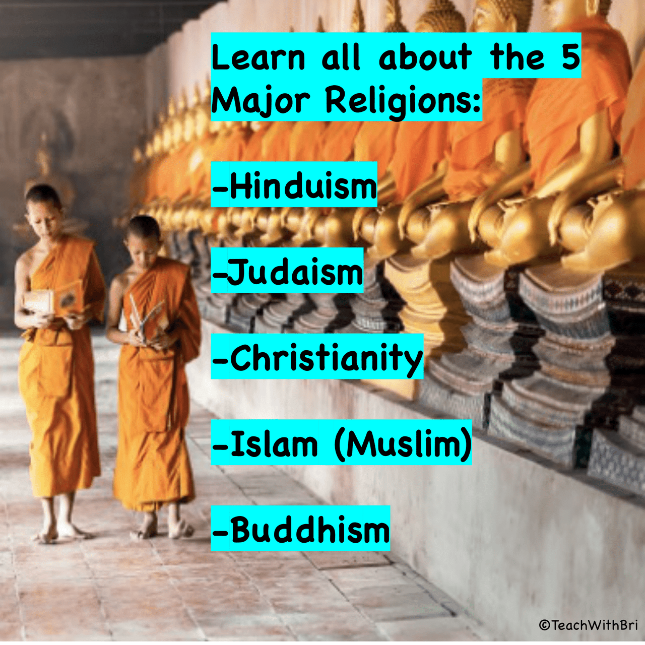 World Religions Virtual Field Trip from TeachWithBri