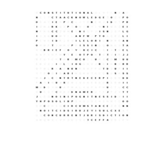 The Judicial Branch Vocabulary Word Search for a Civics Course - Amped ...