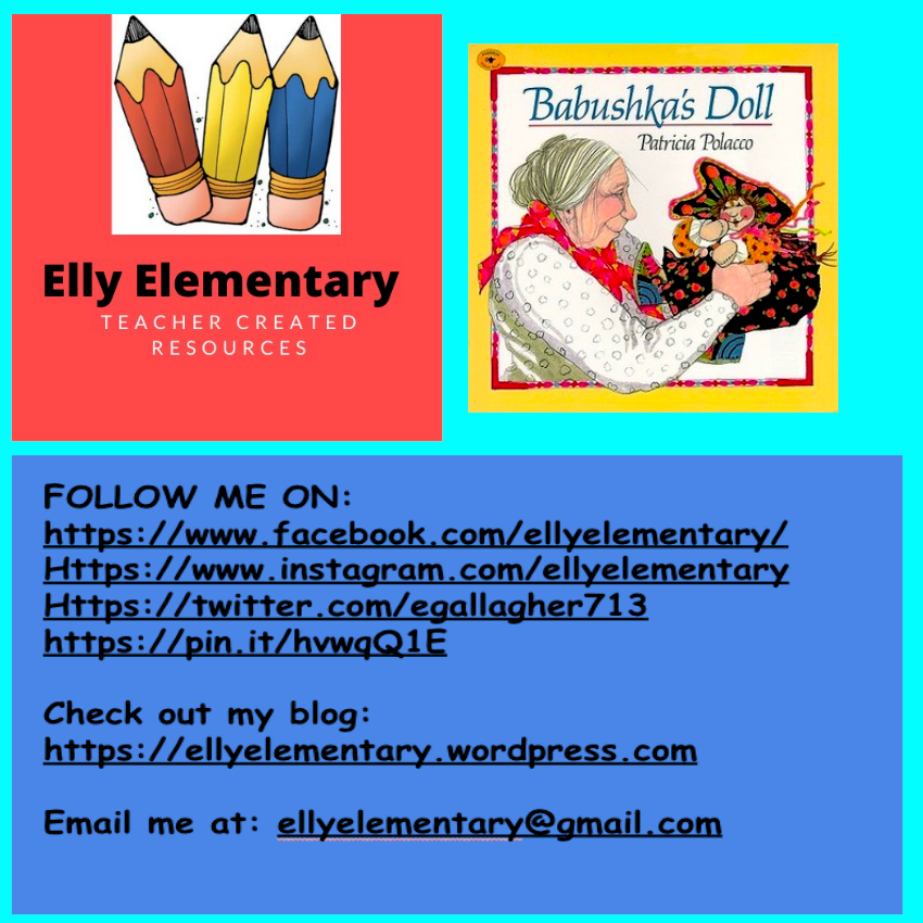 BABUSHKA'S DOLL by Patricia Polacco: READING LESSONS & EXTENSION ACTIVITIES