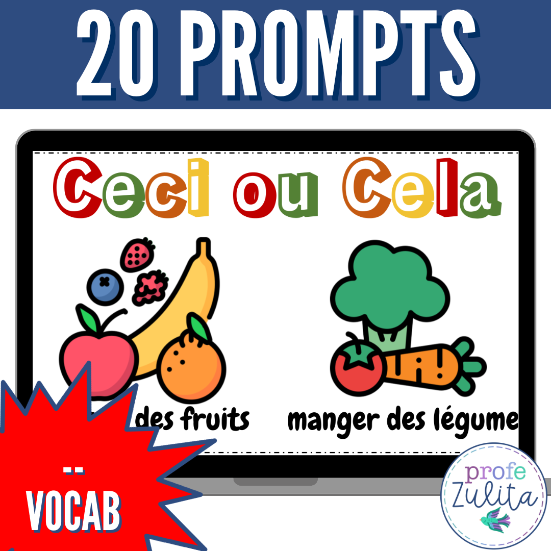 La nourriture Would you Rather - French Que Préfères Food Vocabulary ...