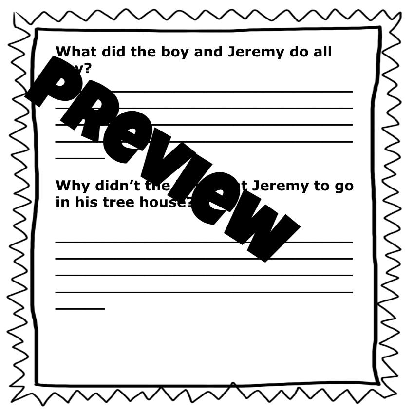 ENEMY PIE - Derek Munson - READING LESSONS & EXTENSION ACTIVITIES
