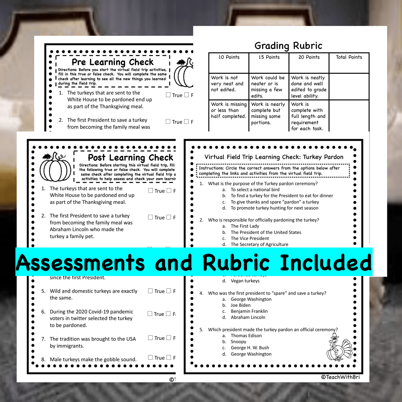 Turkey Pardon Virtual Field Trip