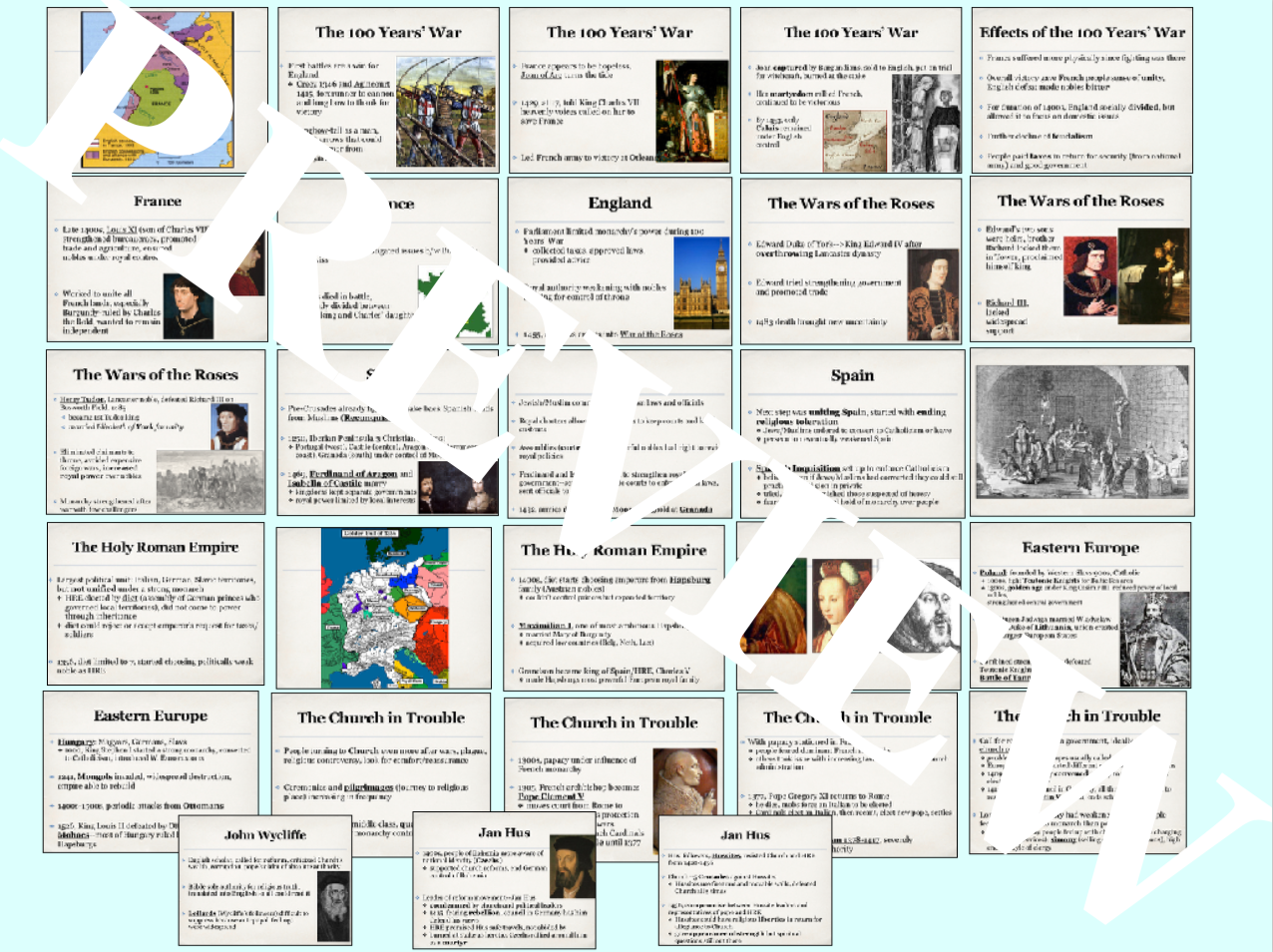 Medieval Europe at its Height PowerPoint