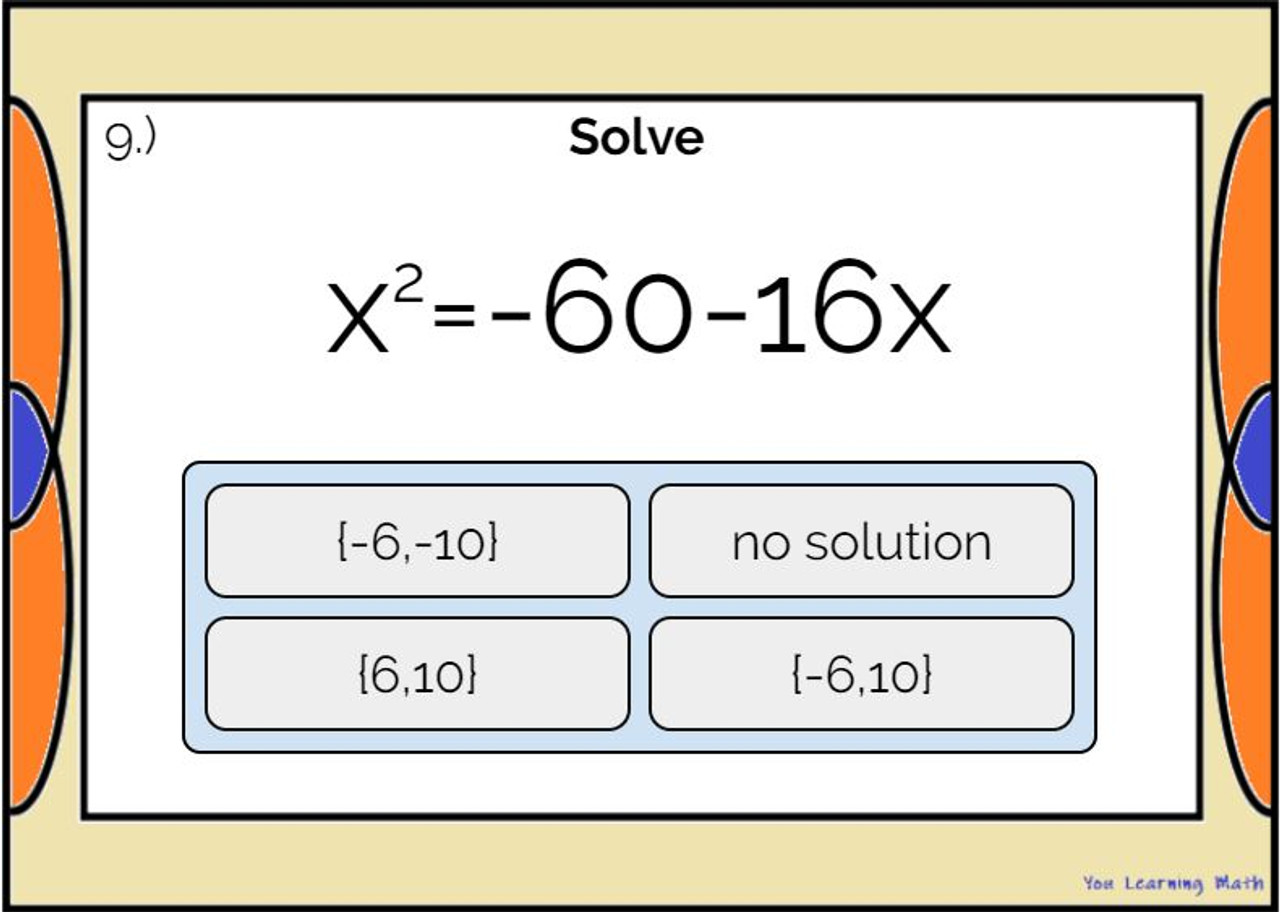 Solving Quadratic Equations by Completing the Square: Digital BOOM ...