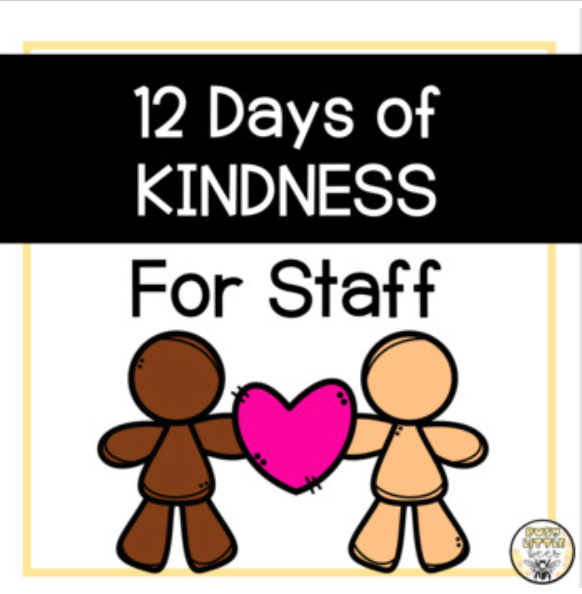 12 Days of Kindness - STAFF MORALE BOOSTER - Amped Up Learning