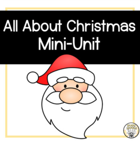 All About Christmas K-2 | Mini Unit - Amped Up Learning