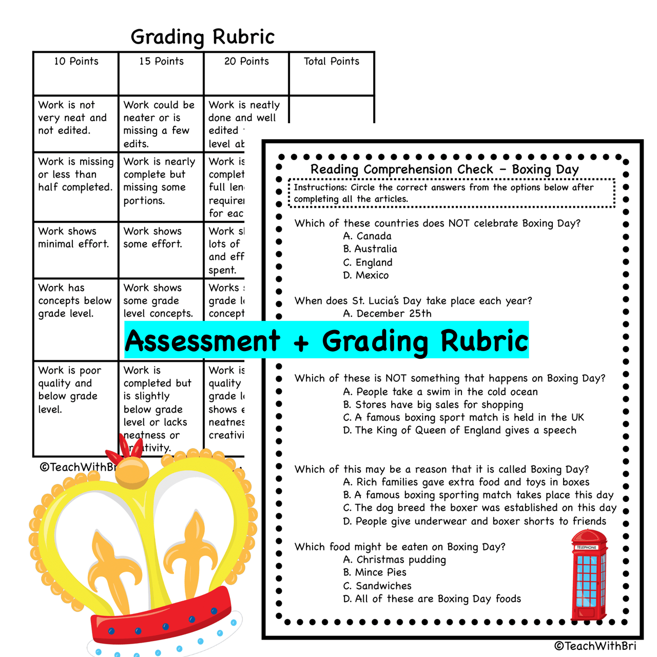 Boxing Day Lesson from TeachWithBri