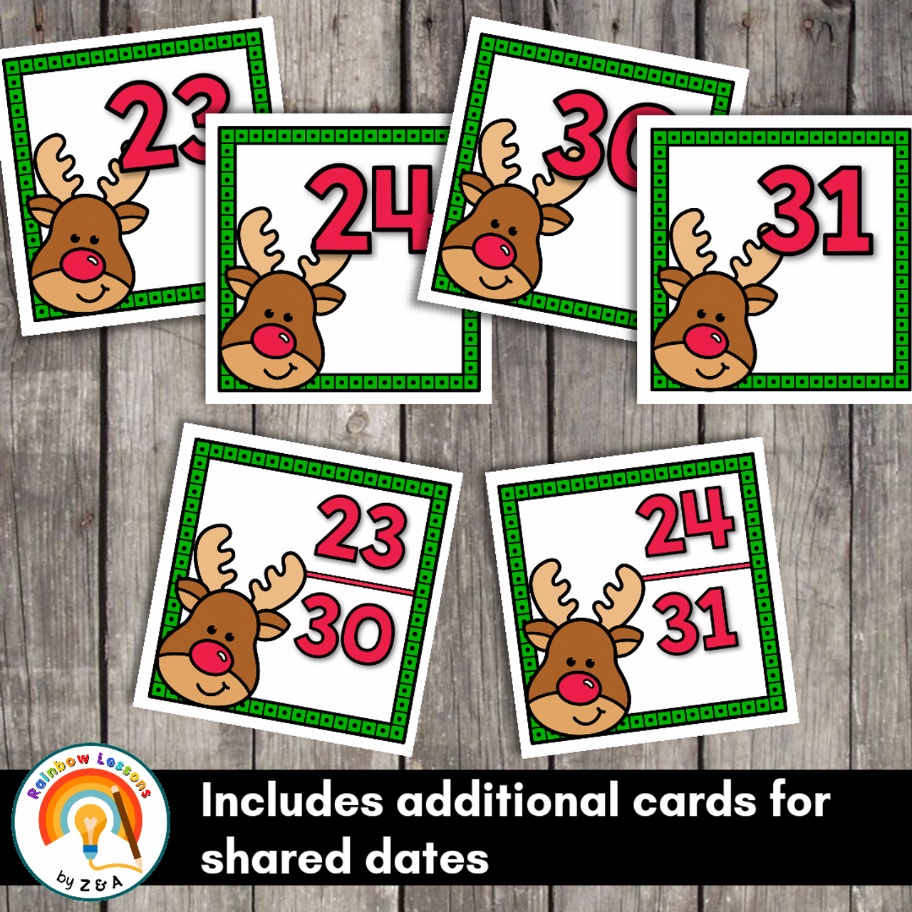 December Calendar Numbers | December Calendar Cards | December Calendar ...