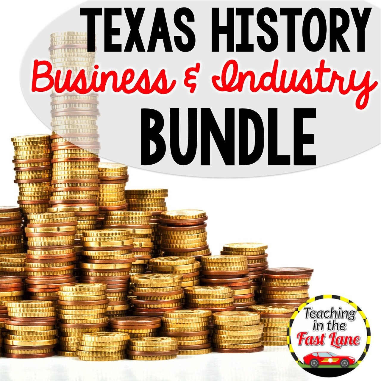 Business and Industry in Texas Bundle - Amped Up Learning
