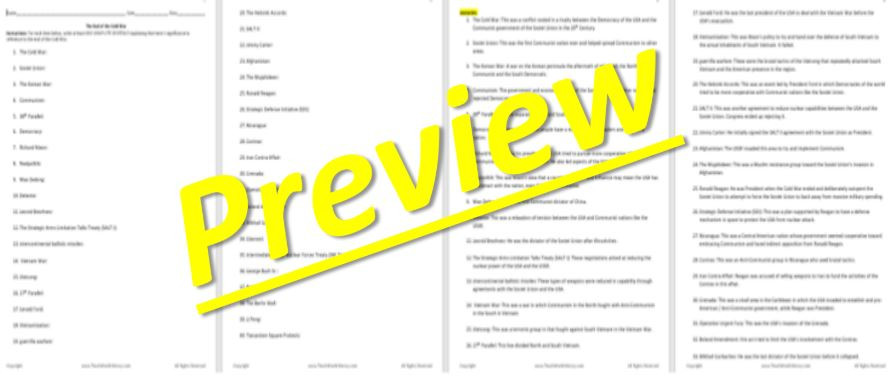 The End of the Cold War - Amped Up Learning