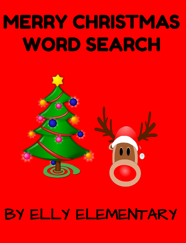 MERRY CHRISTMAS: FREE WORD SEARCH WITH ANSWER KEY