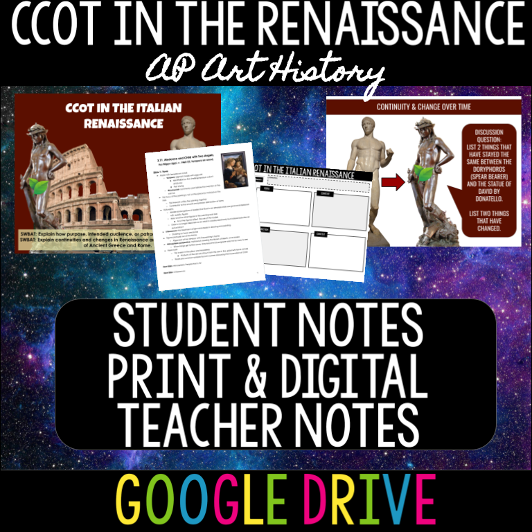 CCOT in the Italian Renaissance - AP Art History - Amped Up Learning