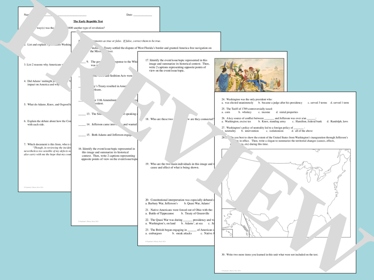 The Early Republic Test