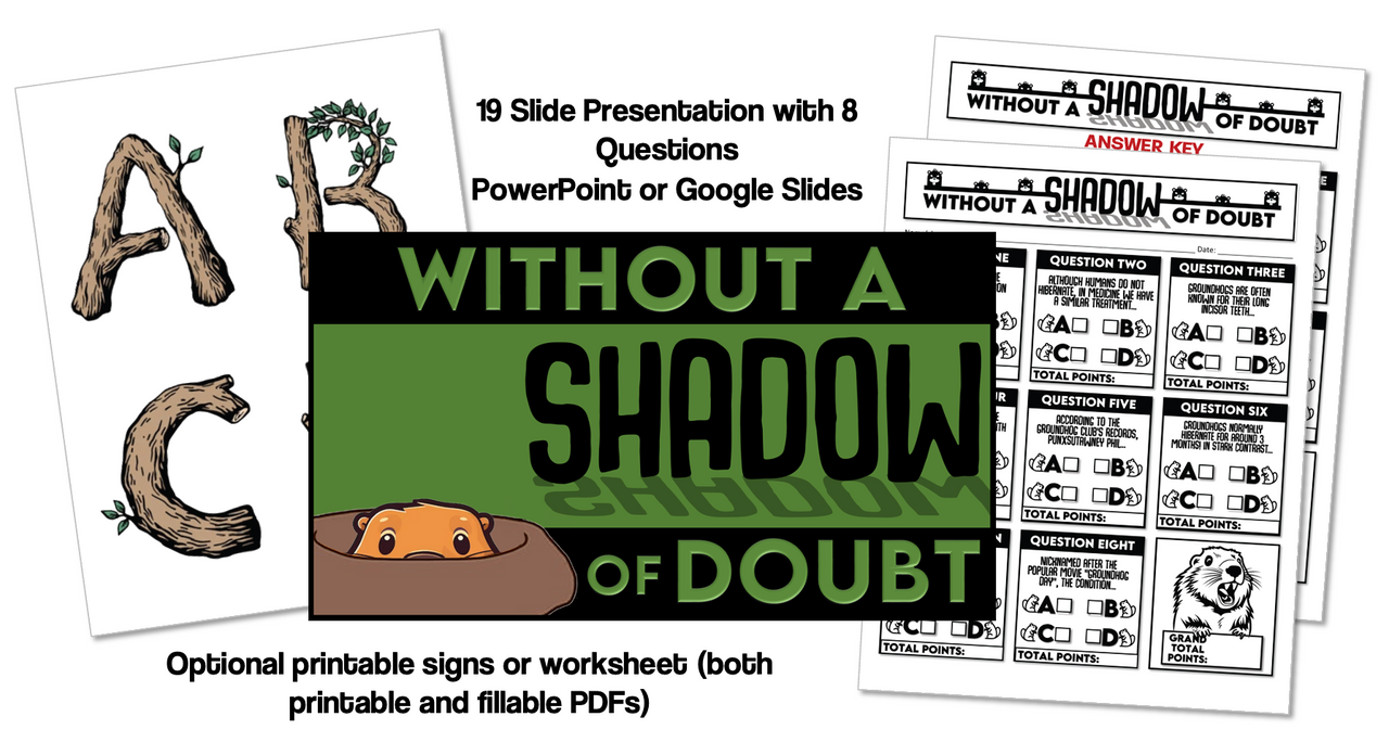 GROUNDHOG DAY AND HEALTHCARE QUIZ GAME! - Amped Up Learning