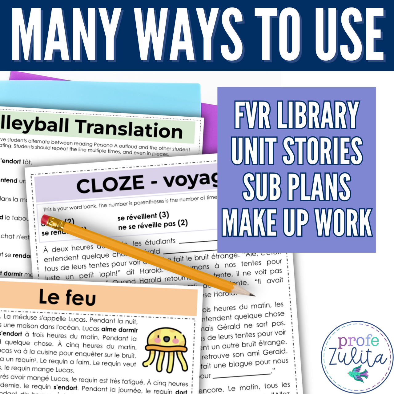 French Unit 25 - dormir, se réveiller French Reading Comprehension ...