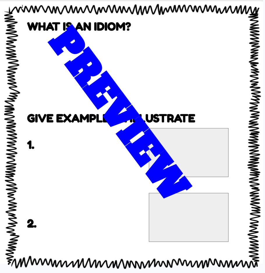 FIGURATIVE LANGUAGE HOMEWORK: METAPHORS,SIMILES,PERSONIFICATION ...