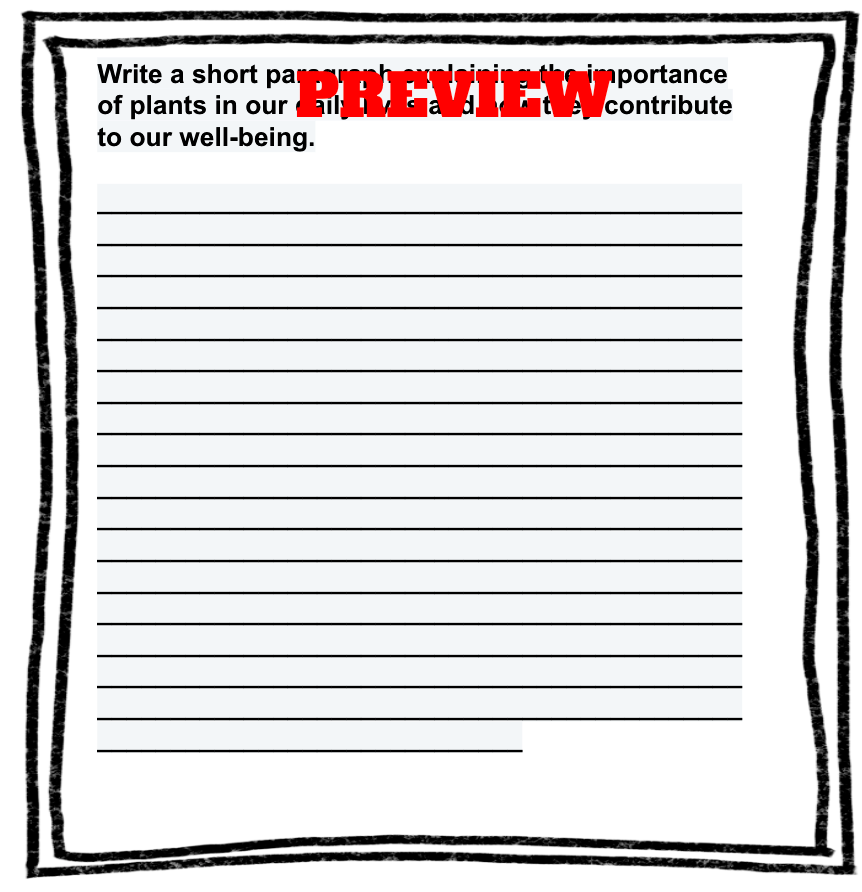 PARTS OF PLANT & PHOTOSYNTHESIS LESSON PLAN WITH WORKSHEETS: 3RD/4TH ...