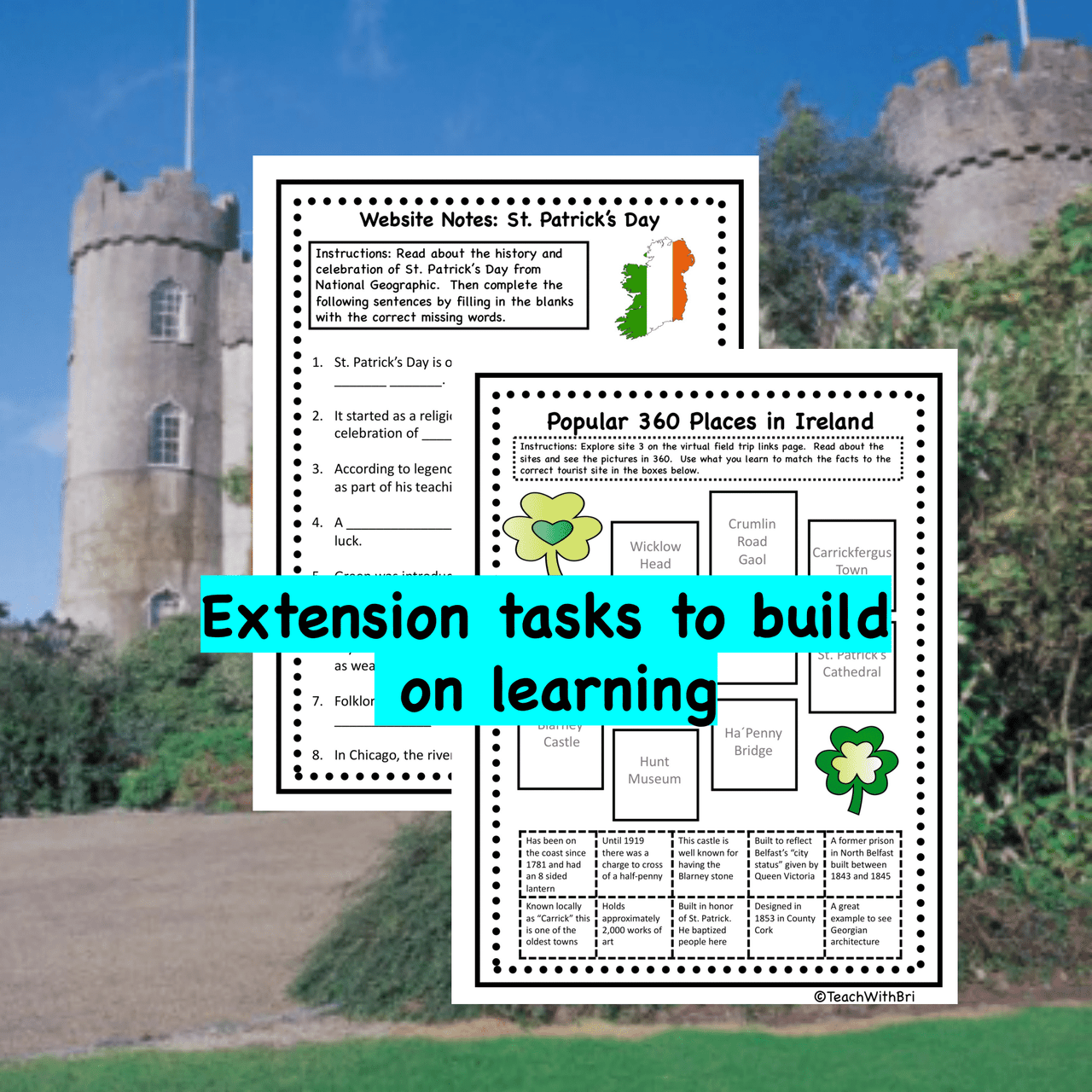 St Patricks Day Virtual Field Trip Lesson