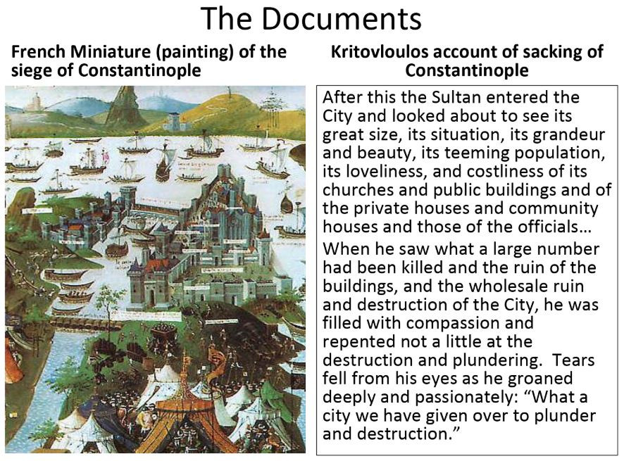 DBQ Mini: Constantinople - Amped Up Learning