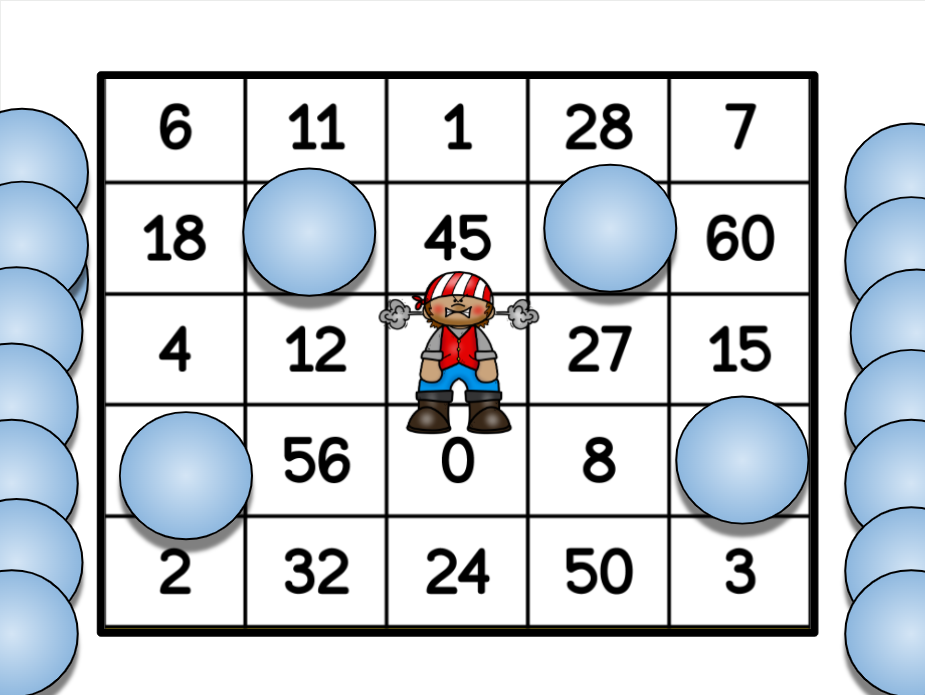 Pirate-Themed One-Step Equation Bingo - Multiplication and Division ...