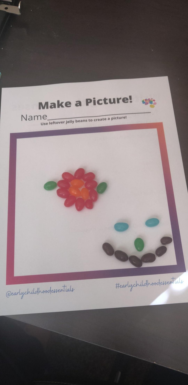 Easter Jelly Bean Activities - With Examples!
