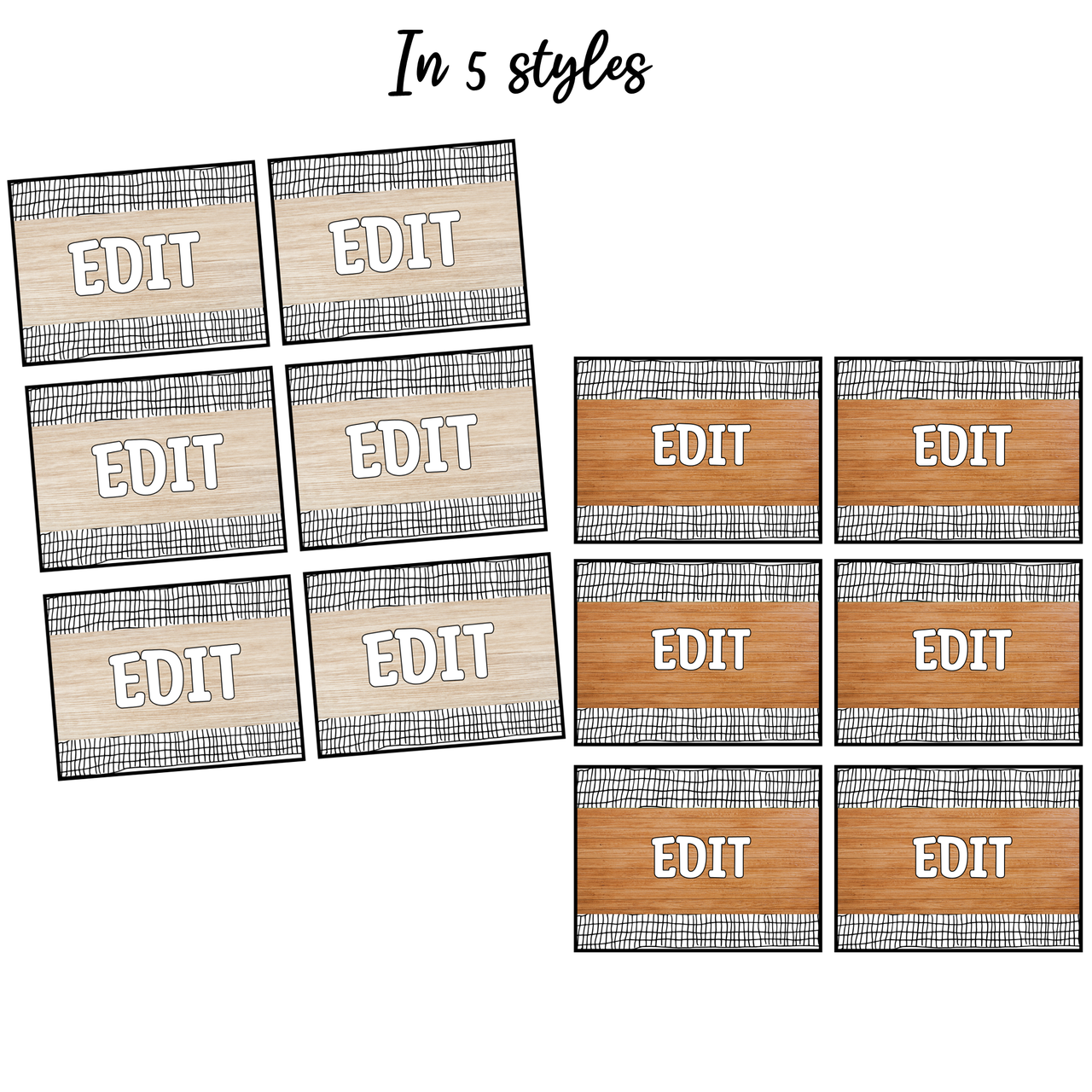 Editable Student Name Tags, Classroom Labels, Back to School Labels ...