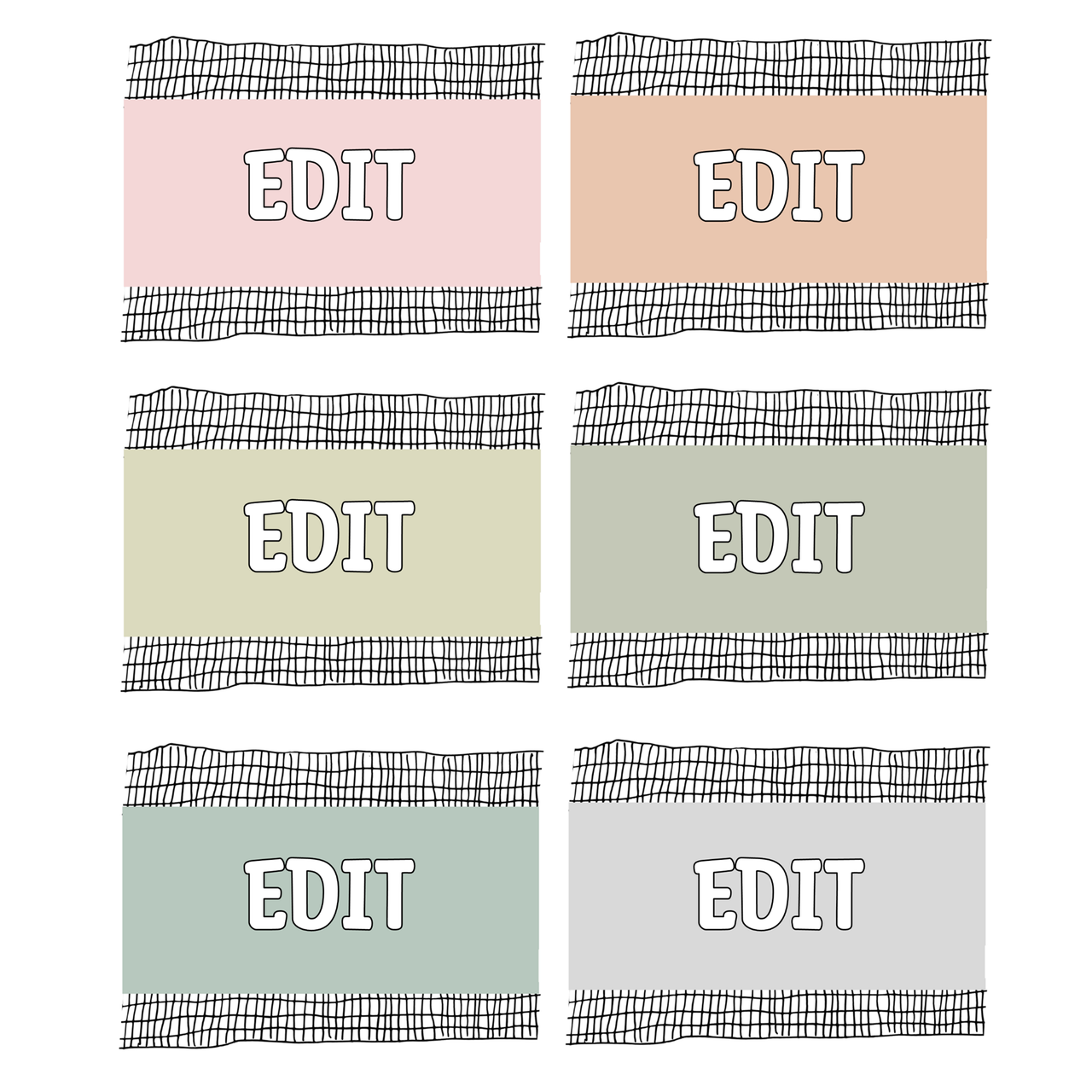 Editable Student Name Tags, Classroom Labels, Back to School Labels ...