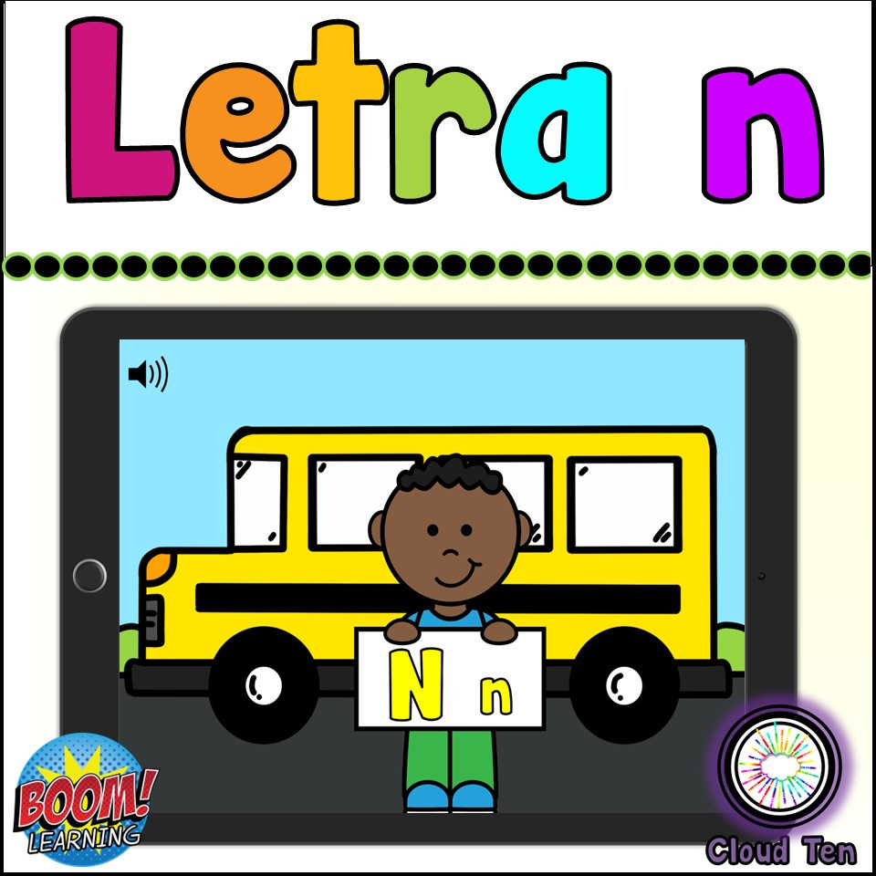 Letra N Boom Cards™ | Digital Task Cards
