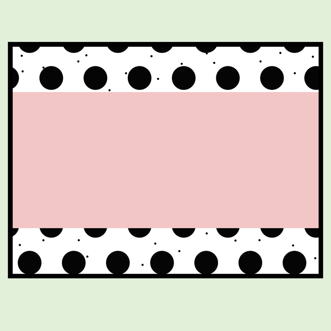 Printable Spotty Boho Neutral Student Name Labels, Classroom Name ...