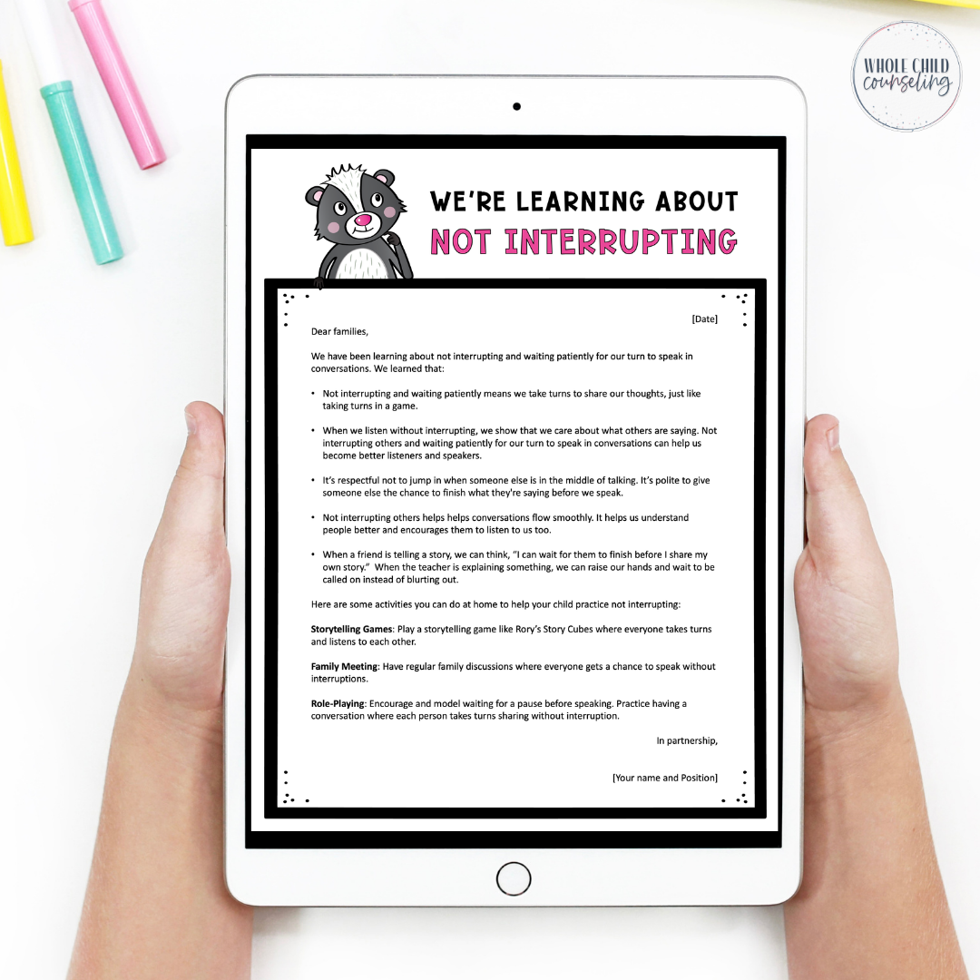 We Are Learning About Counselor Parent Communication Letters with 30 ...