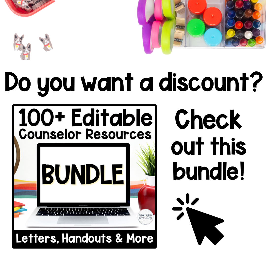 Editable Mental Health Letters and Handouts for Parent Communication