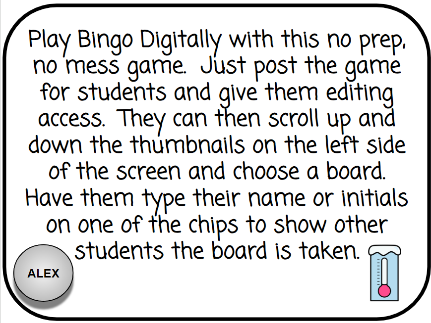 Winter-Themed Integer Addition and Subtraction Bingo - Amped Up Learning