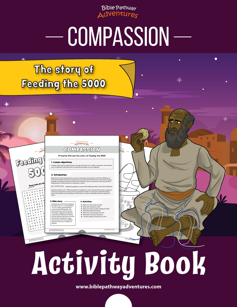 Compassion: Bible Activity Book for Kids - Amped Up Learning