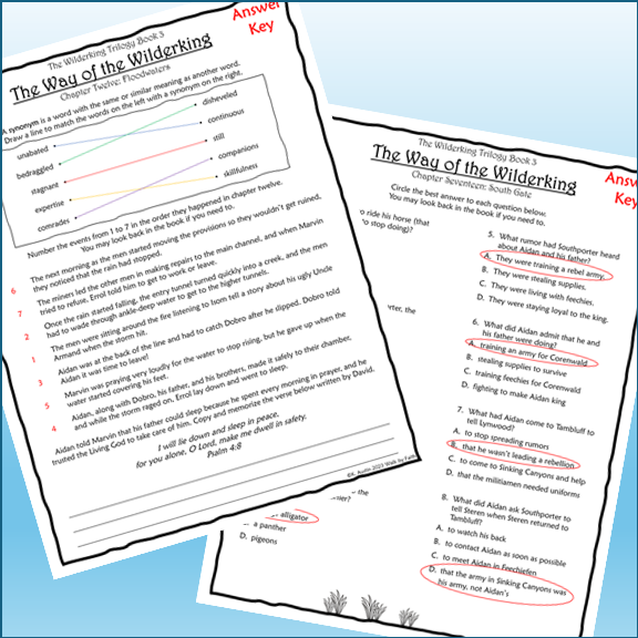 The Way of the Wilderking Novel Study