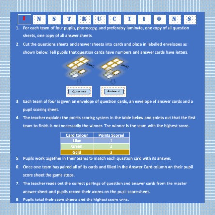 Current Electricity - 42 Question Card Sort Team Game - Amped Up Learning