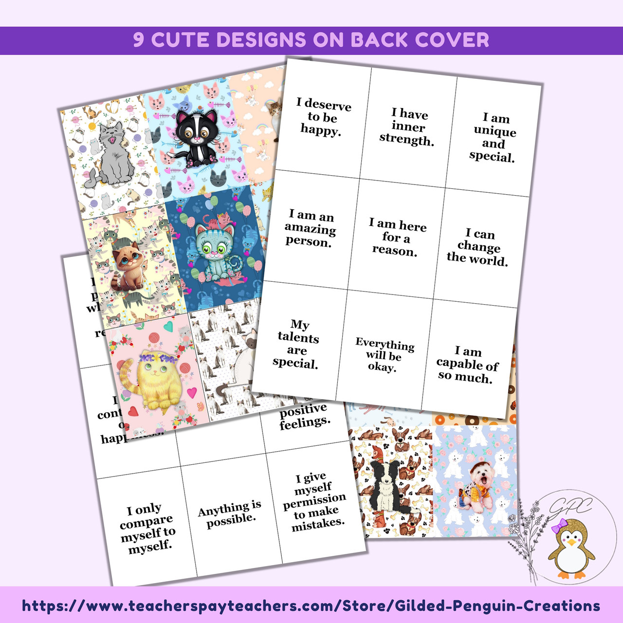 Affirmation Cards for Young Minds Bundle