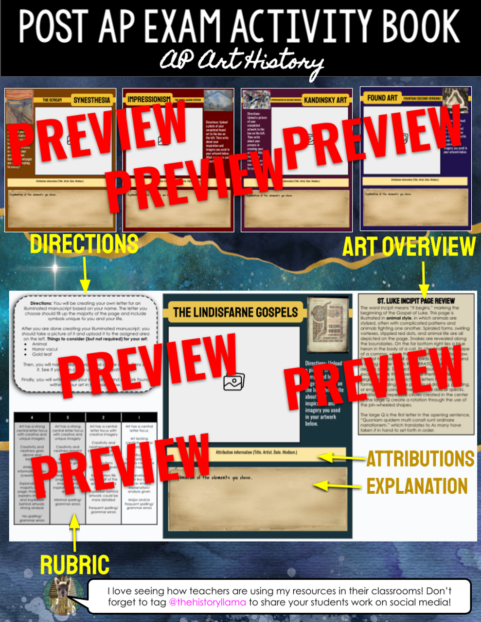 Post-AP Art History Exam Activity Book - Google Drive - Amped Up Learning