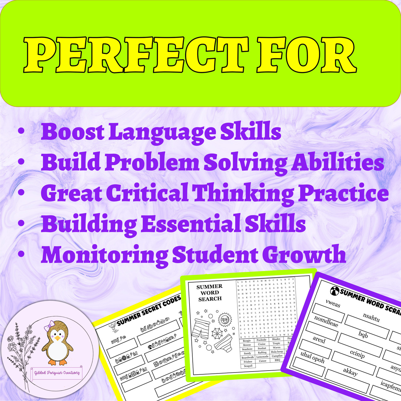 Summer Code Breaker Worksheet Secret Code Puzzle Activities for Early ...