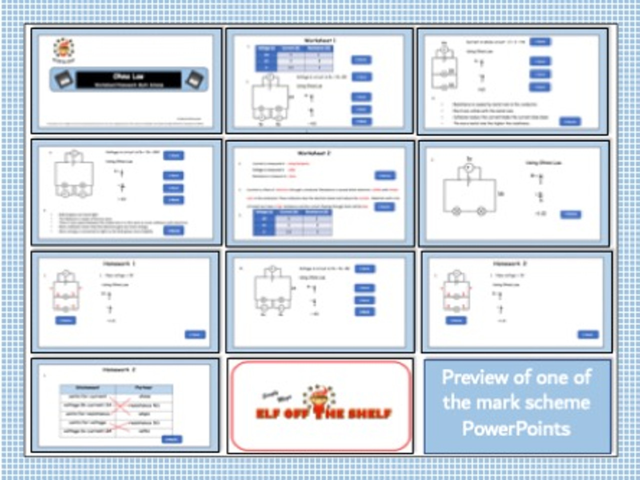 Current Electricity - 39 Worksheets with Mark Schemes - Amped Up Learning