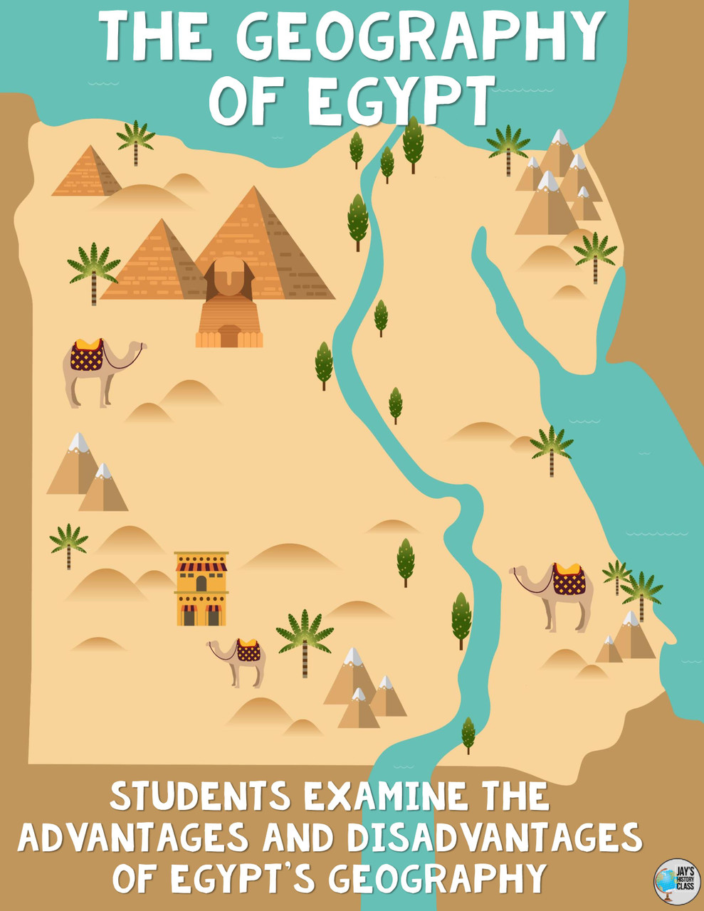 The Geography of Egypt - Amped Up Learning