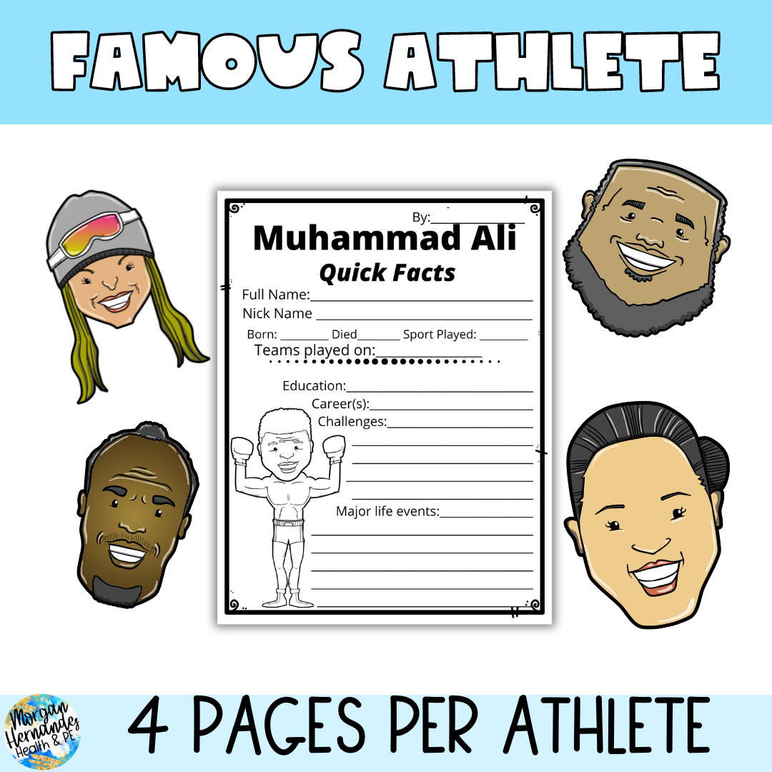 Famous Athlete Biography Project